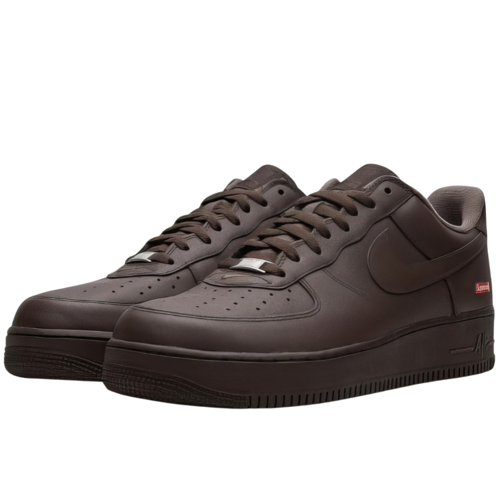 Supreme x Air Force 1 Low Brown KicksMania